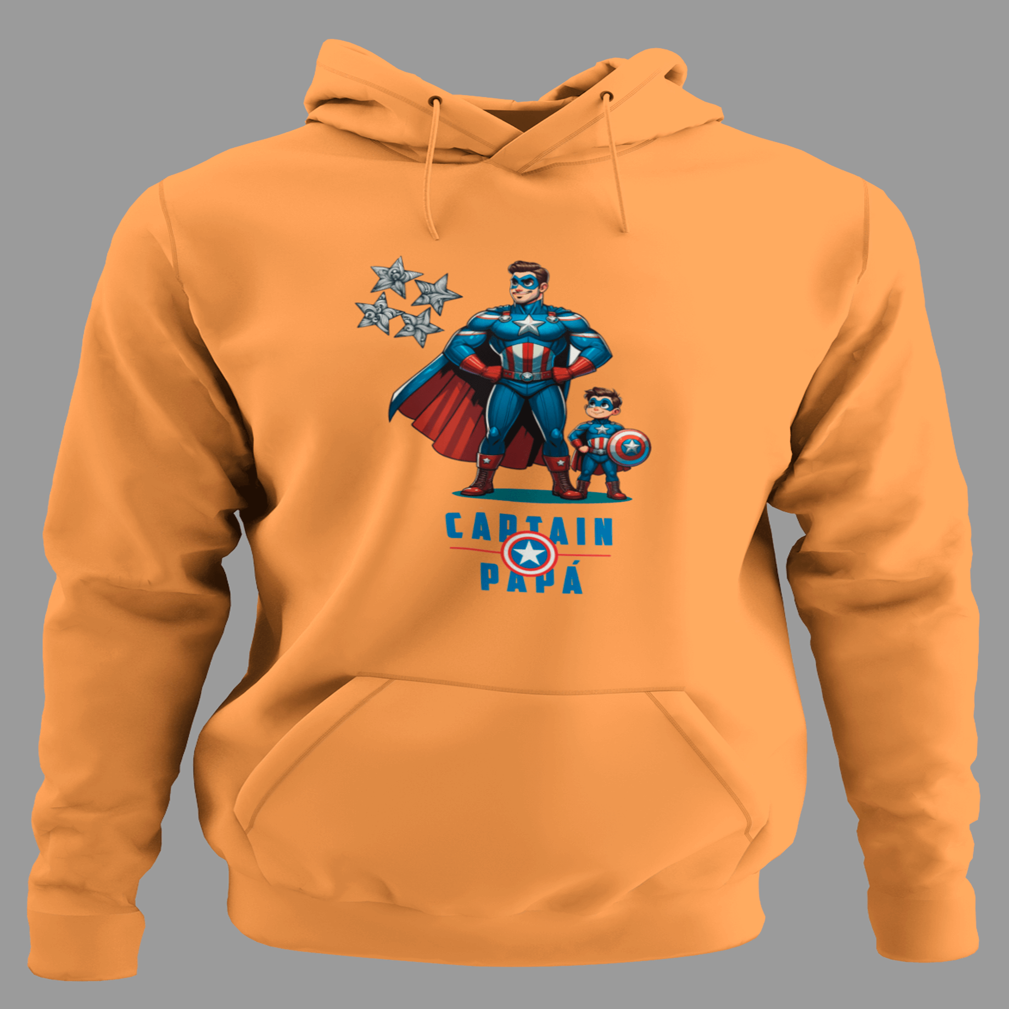 Sudadera CAPITÁN PAPÁ - Homenaje a Padres Héroes